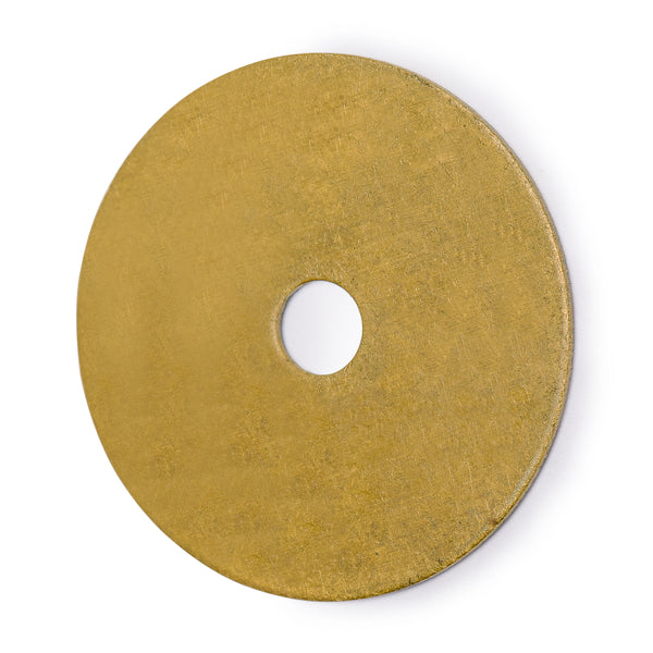 Decorative Round Washers Brass Hardware 1.4" - Set of 10 – Hardware ...
