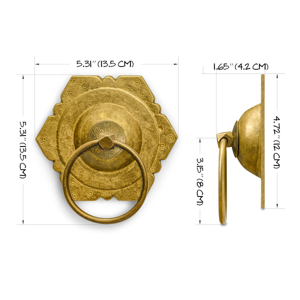 Hexagon Pulls 5.3" - Set of 2 – Hardware Philosophy